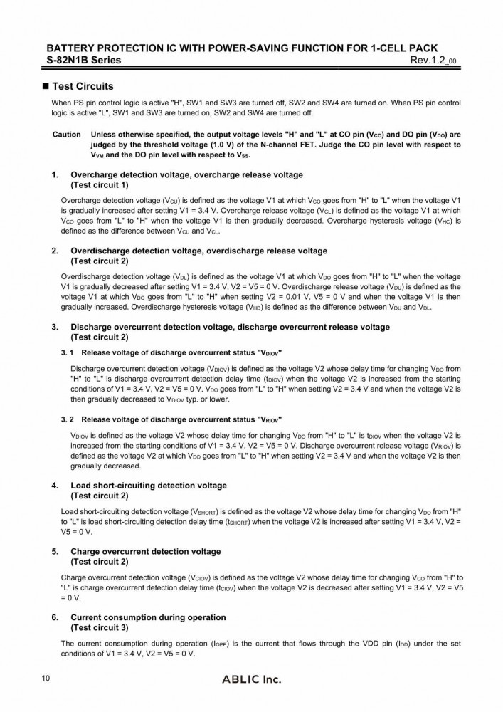 S-82N1B datasheet page 10