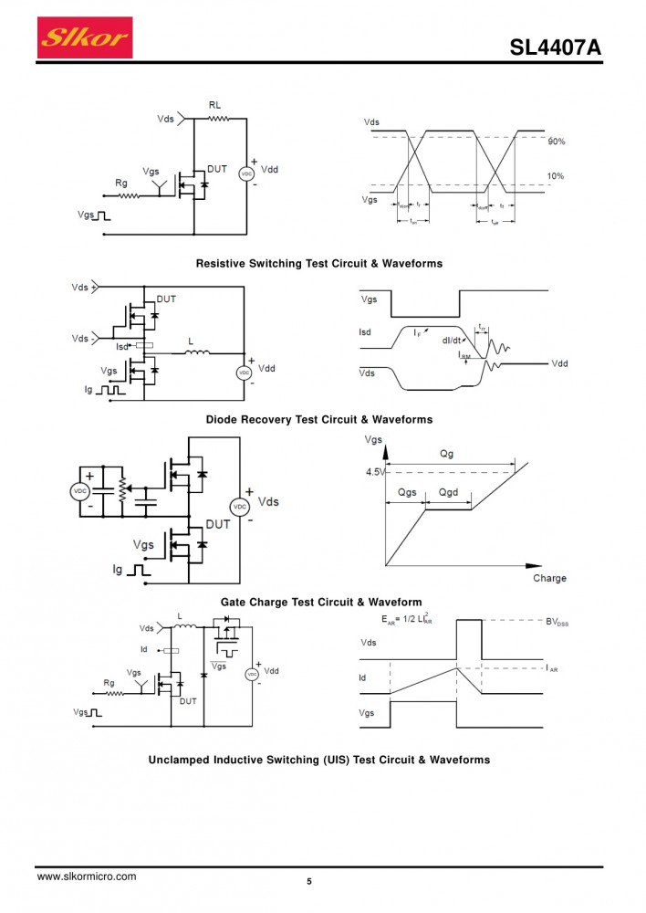 SL4407A datasheet page 5