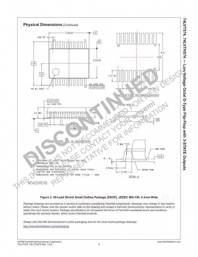 74LVTH574 datasheet page 10