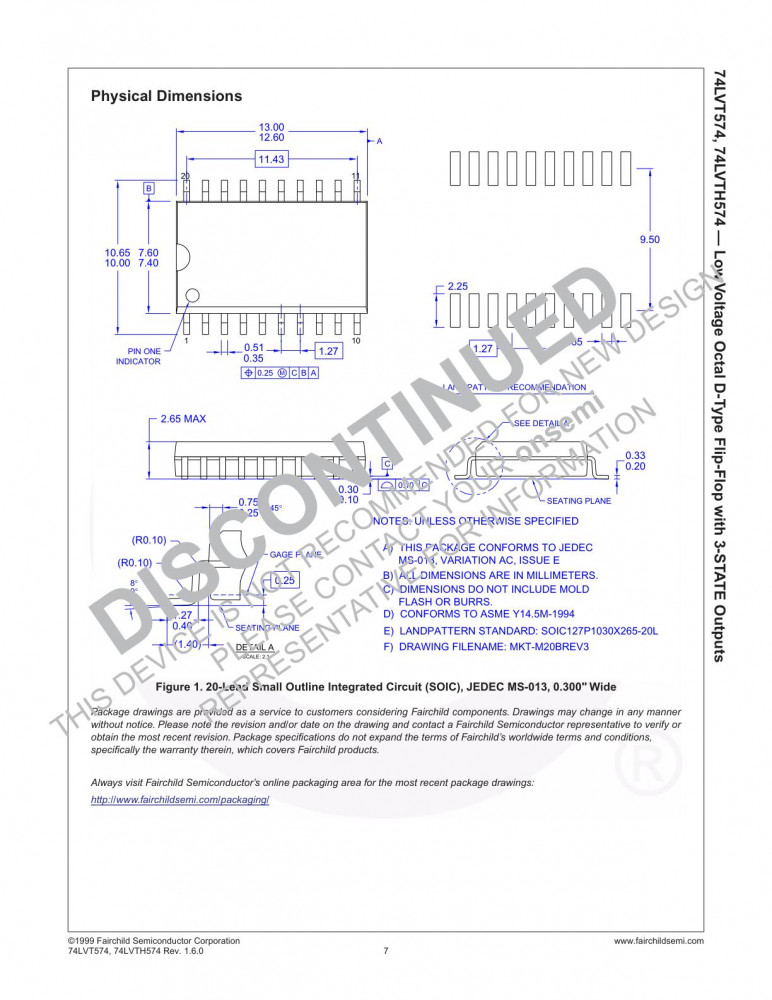 74LVTH574 datasheet page 8