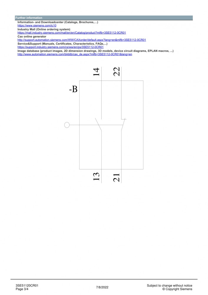 3SE51120CR01 datasheet page 3