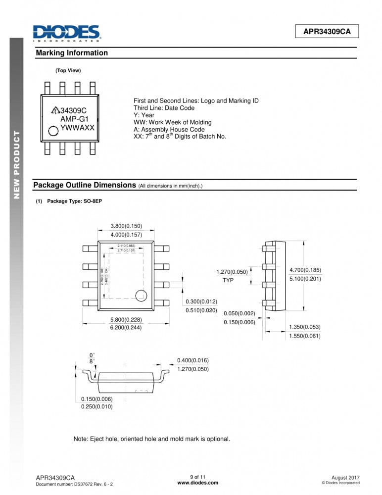 APR34309CA datasheet page 9