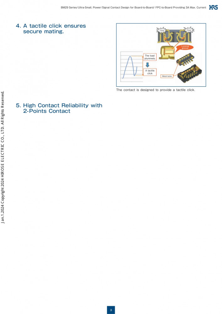 HRS BM29 series datasheet page 3