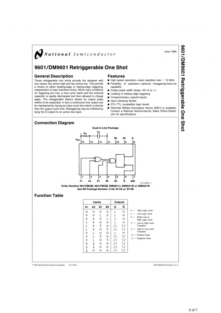 9601/BCA datasheet page 3