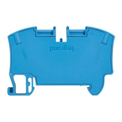 Connecting terminal block, spring connection, 1 connection, 1entry/1outlet Cross-section 6mm² - pitch 8mm - blue for sale
