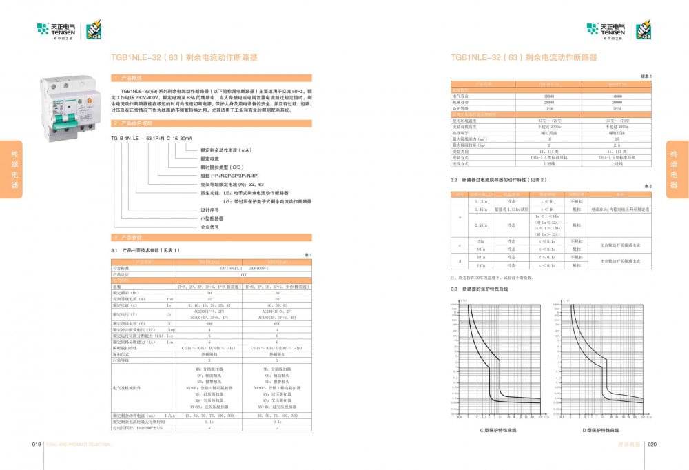 TGB1NLE-32(63) technical document page 1