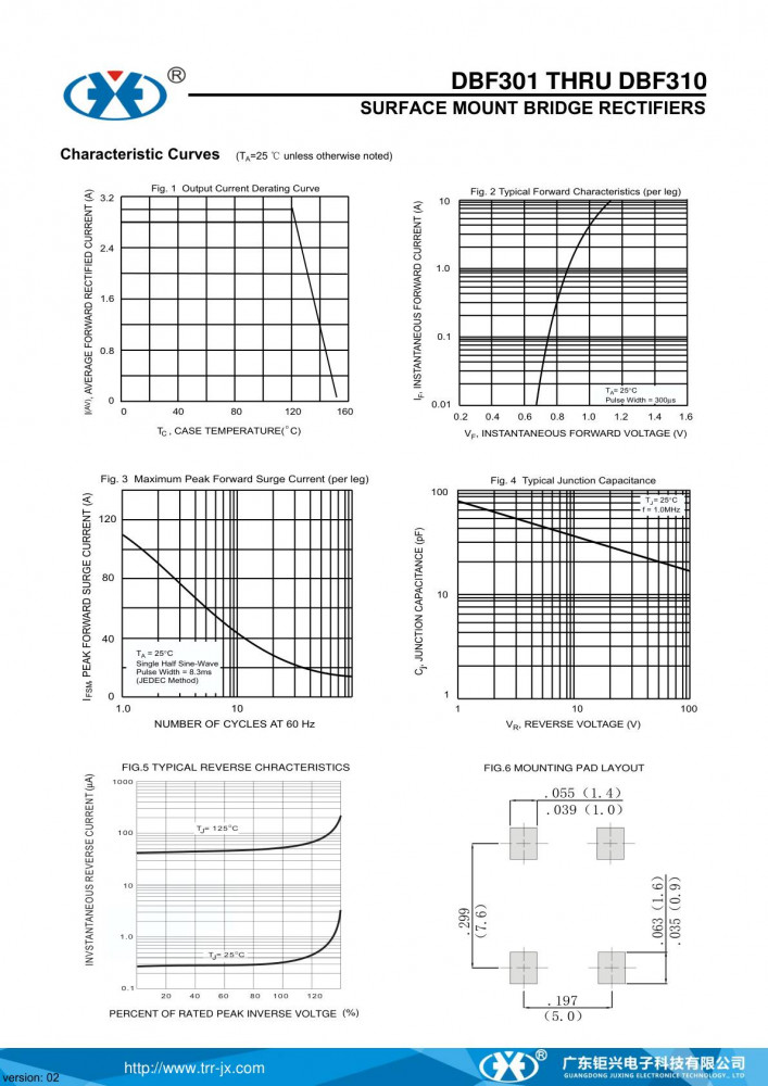 JUXING DBF310 datasheet page 2