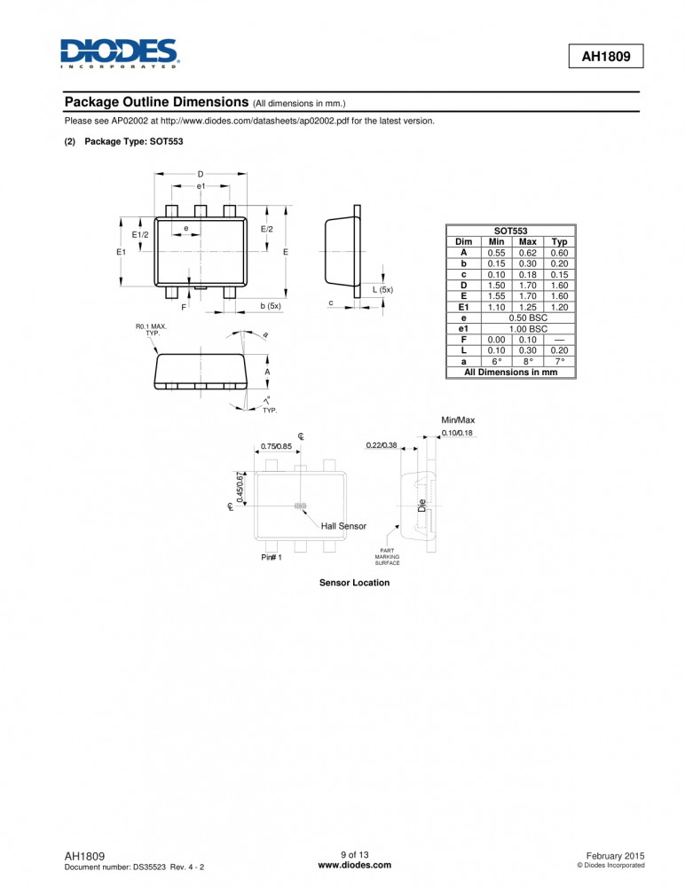 AH1809 datasheet page 9