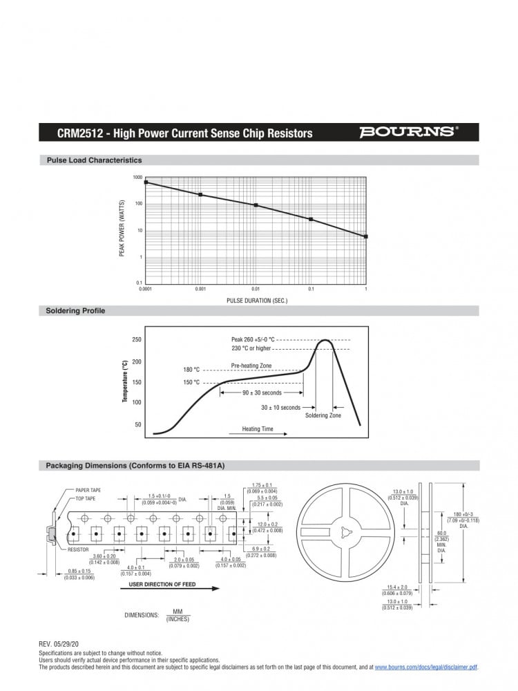 CRM2512 datasheet page 3