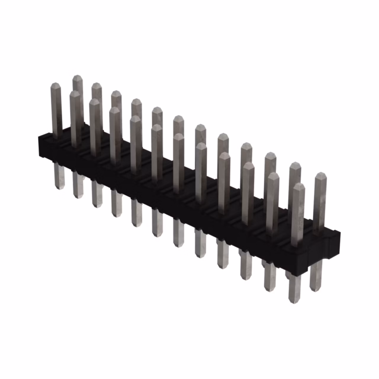 2.00mm Pitch Milli-Grid Header, Vertical, Through Hole, 24 Circuits, 2.54µm Tin (Sn) Plating, Mating Pin Length 4.00mm, Tail Length 2.60mm, Tray, Lead-Free for sale