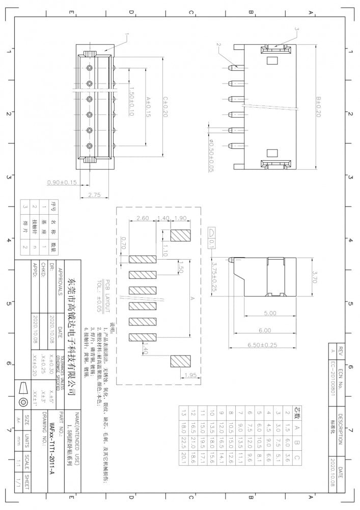 WAF04-T1T1-2011-A technical document page
