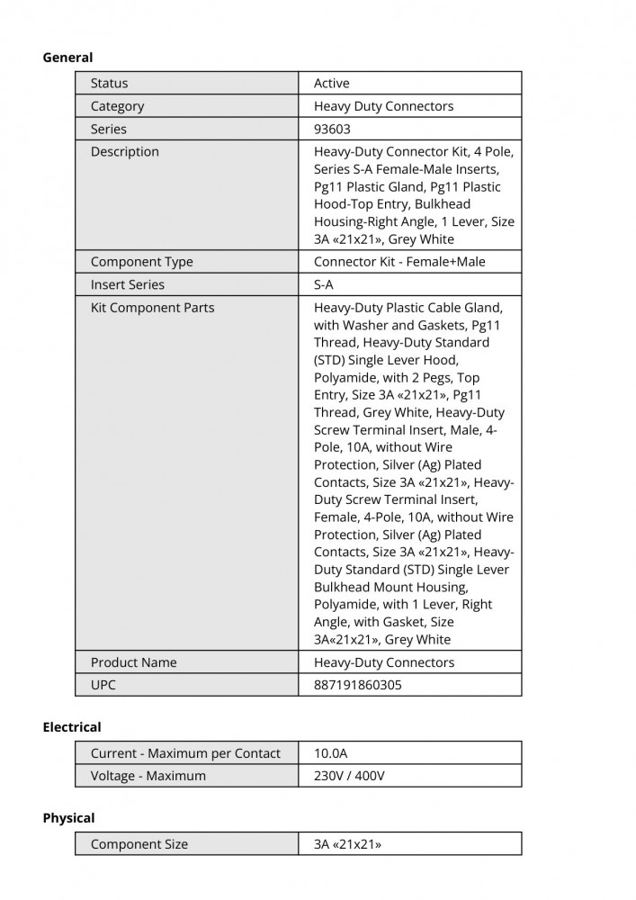 MOLEX 936030018 technical document preview, page 2