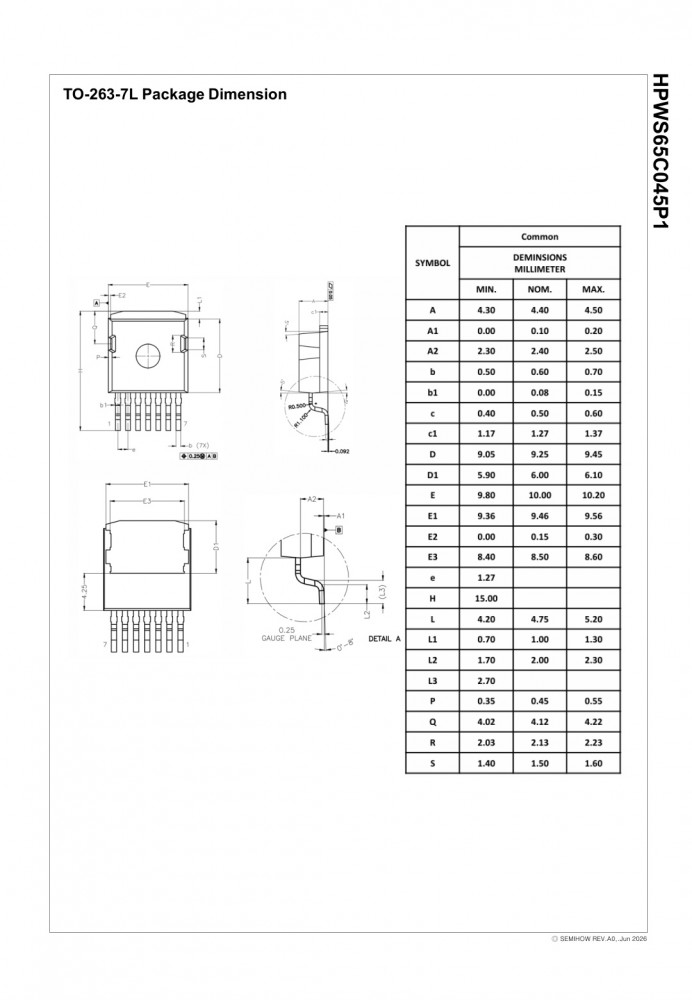 HPWS65C045P1 datasheet page 9