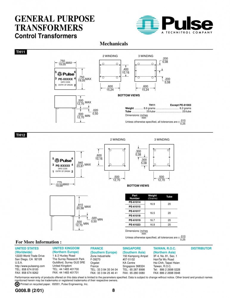 PE-5156XNL documentation page 8
