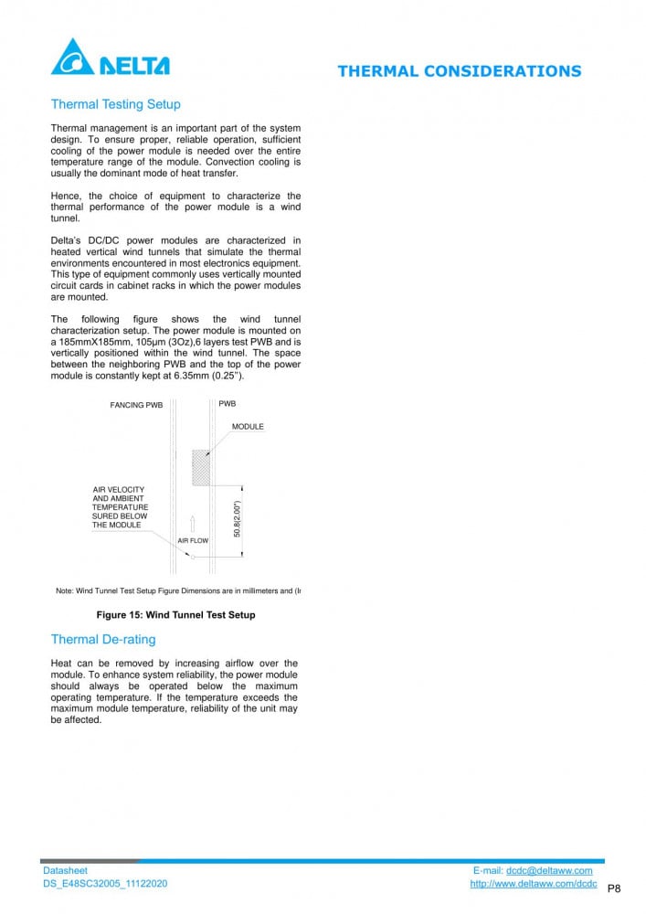 DELTA E48SC32005NRAH datasheet page 8