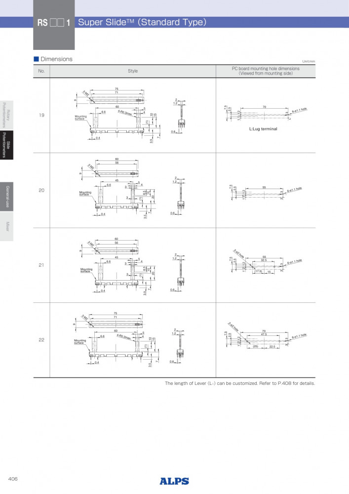 ALPSALPINE RS30111A602N catalog page 6