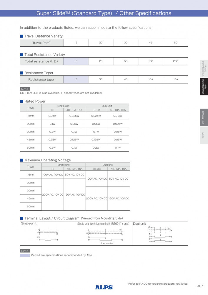 ALPSALPINE RS30111A602N catalog page 7
