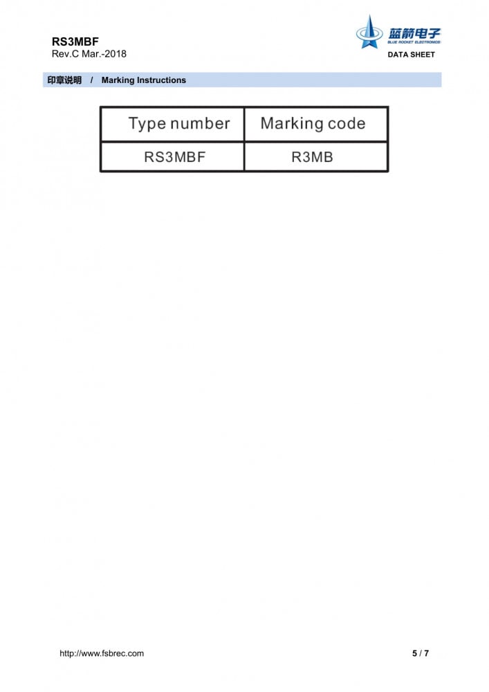 RS3MBF datasheet page 5