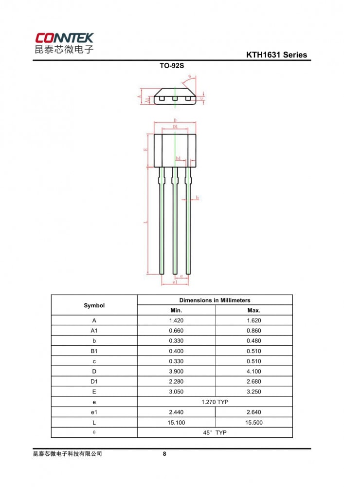 KTH1631 datasheet page 8