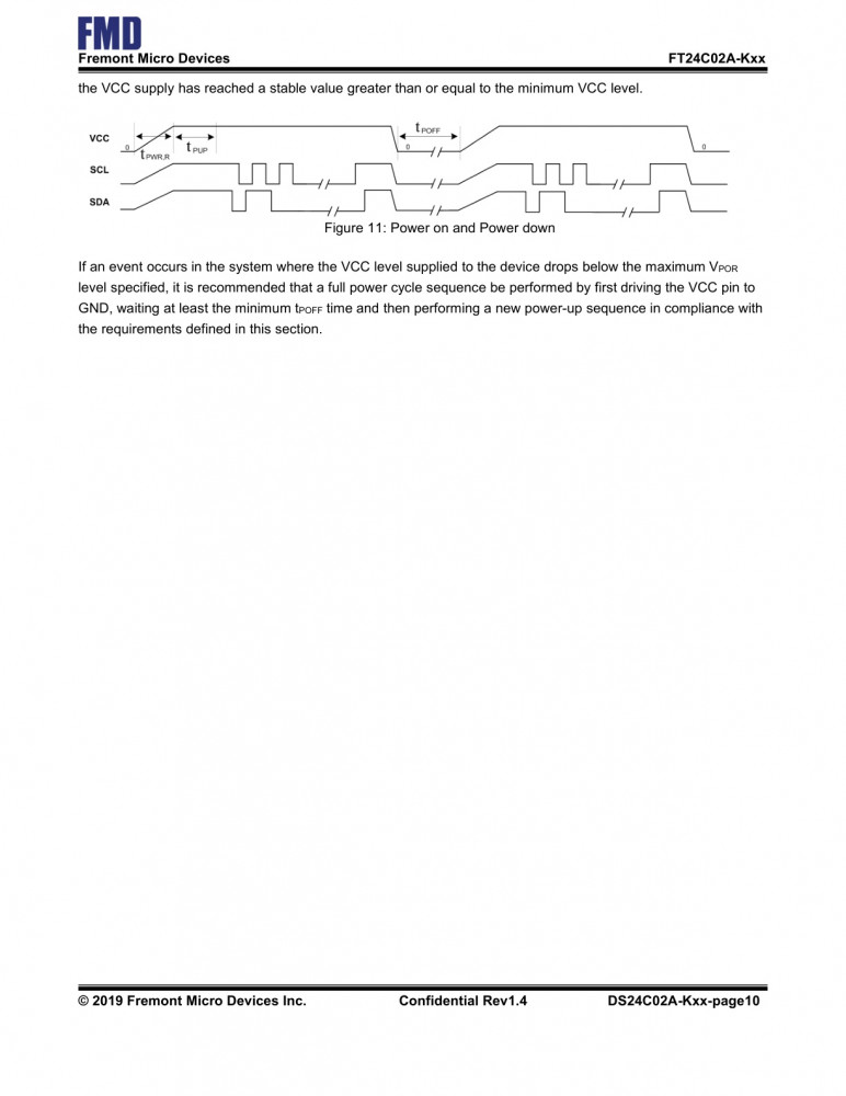 FT24C02A-KLR-T datasheet page 10