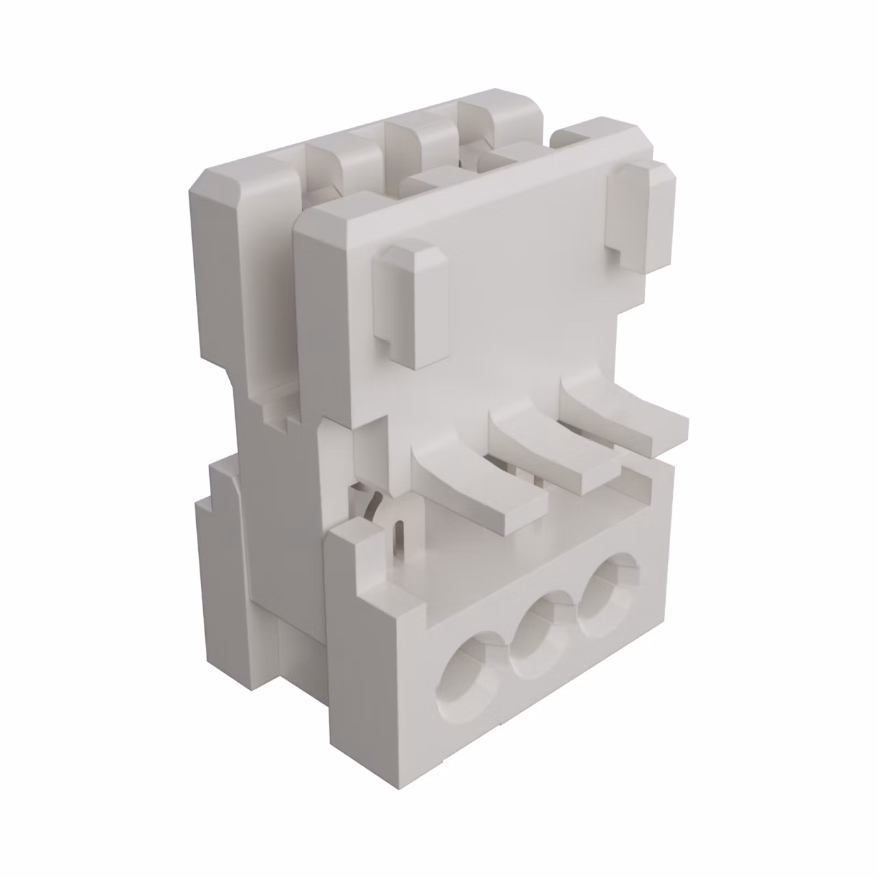 5.00mm Appli-Mate RAST 2.5 IDT Housing, Direct/Indirect, Female, 2 Circuits, Position Key A Removed, Polarizing Rib Between Circuits 2 & 3