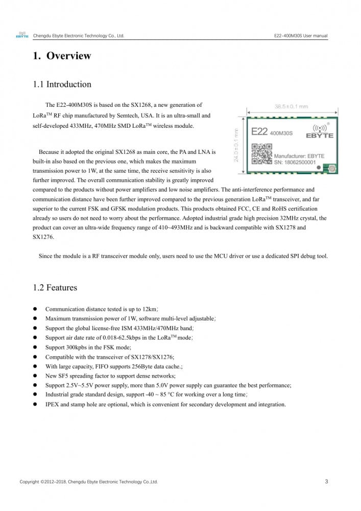 E22-400M22S technical document page 4