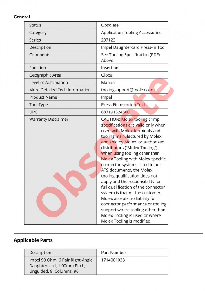 Tooling specification document image 2