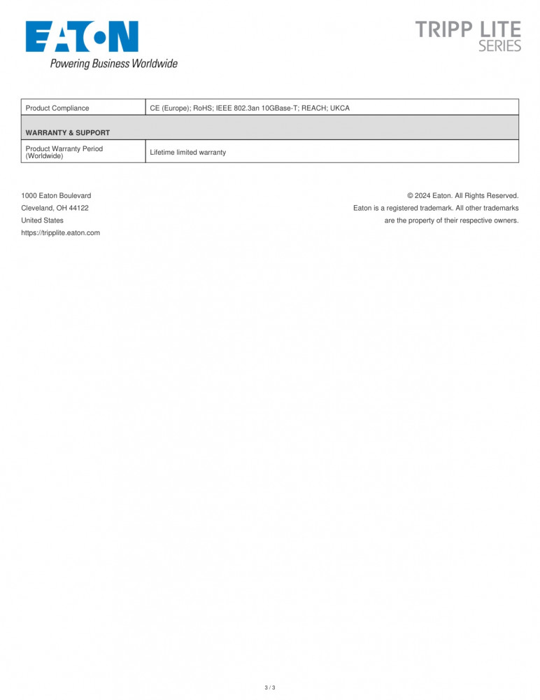 N261-UR6N-BL technical document page 3