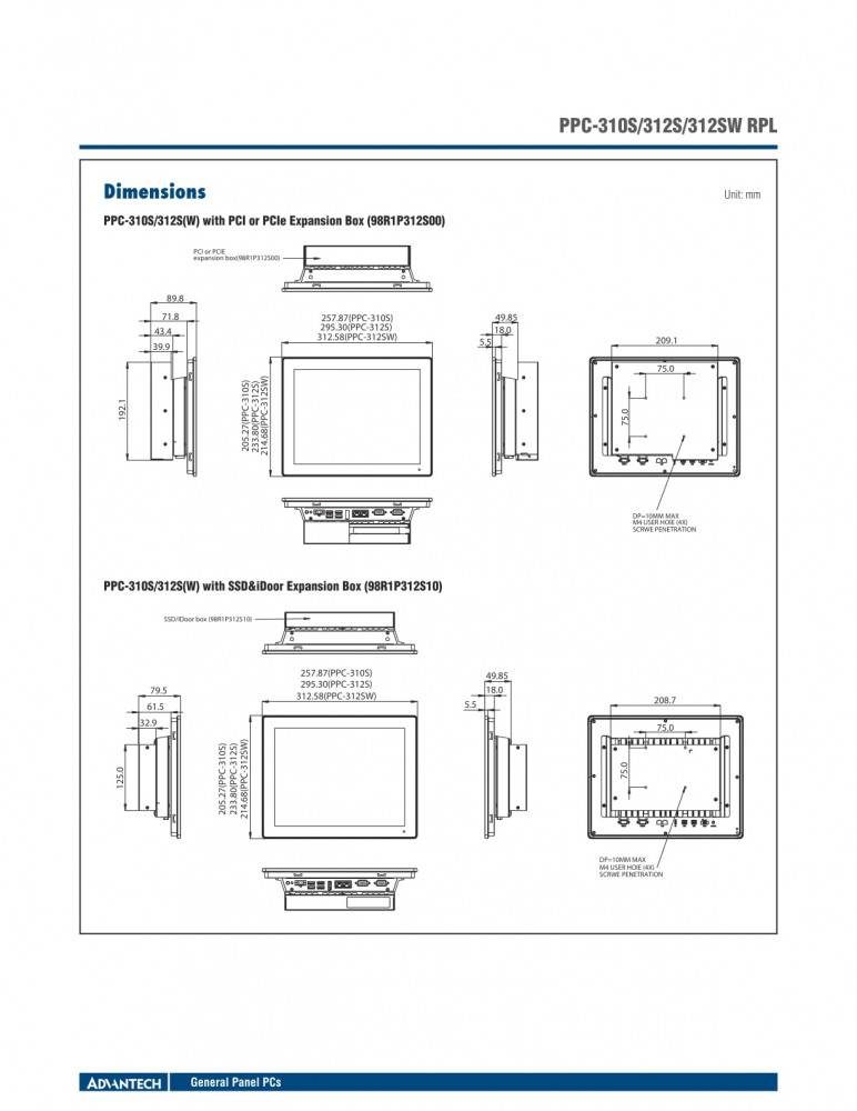 PPC-312S(W) RPL product documentation page 3