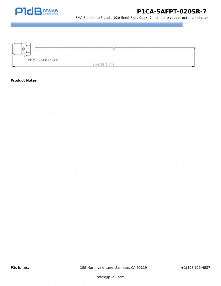 P1CA-SAFPT-020SR-7 technical document page 2