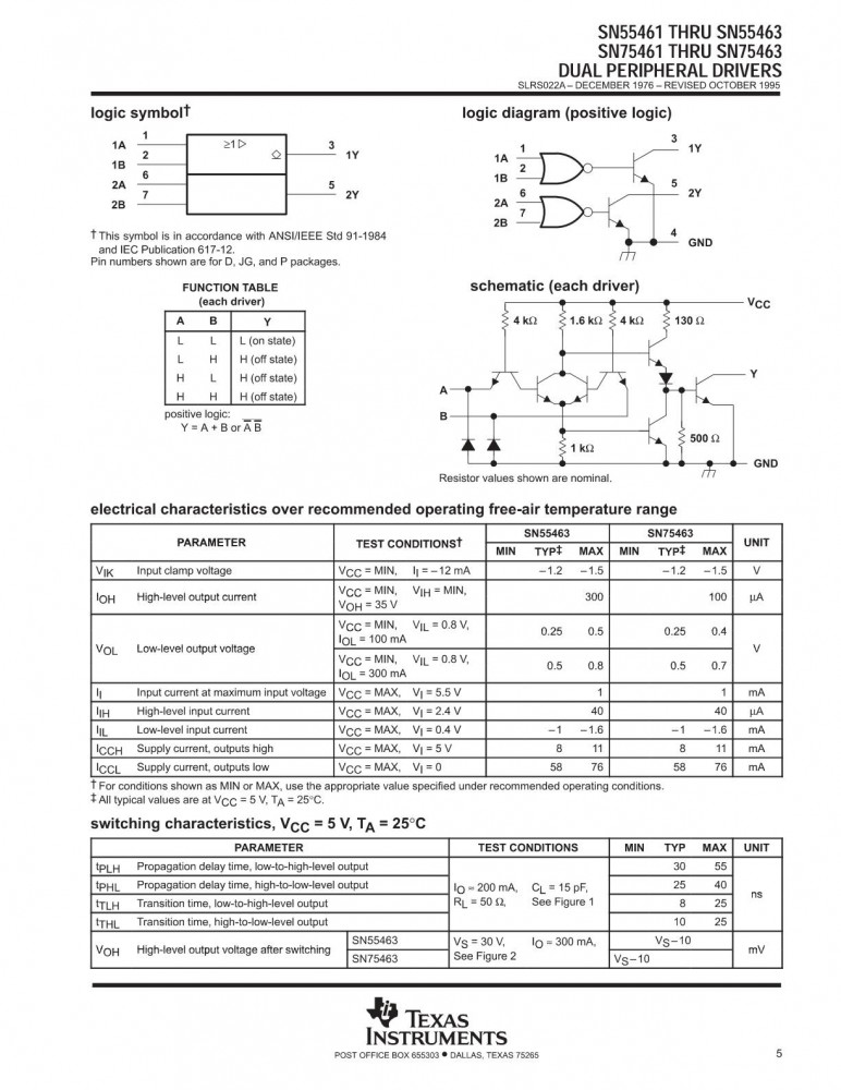 55462H/B technical document page 7