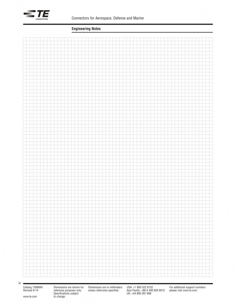 TE Connectivity catalog page 6