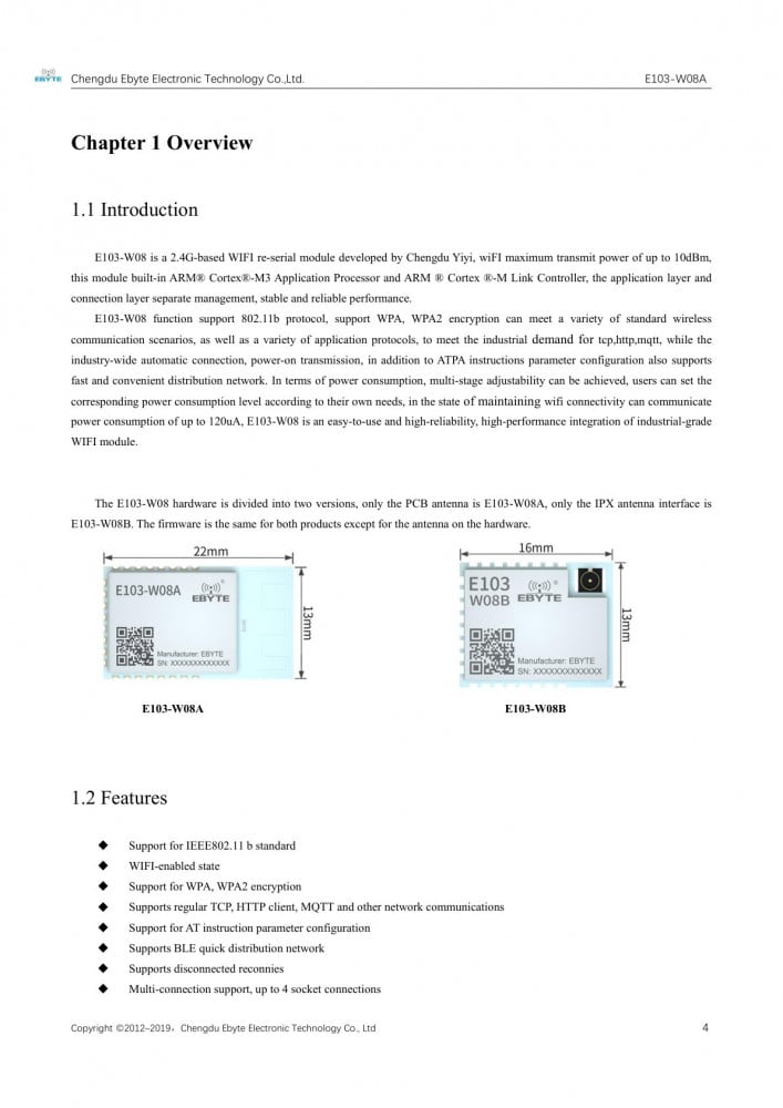 E103-W08A manual page 5