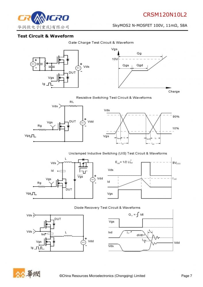 CRSM120N10L2 datasheet page 7