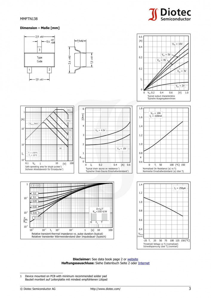 DIOTEC MMFTN138 datasheet, page 3