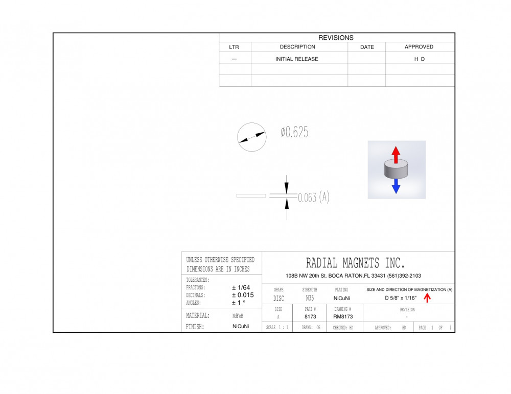 8173 engineering drawing preview