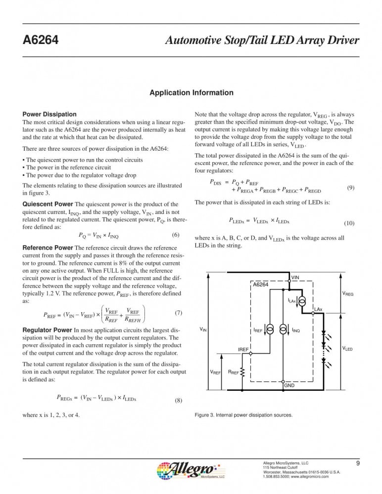 A6264 datasheet page 9