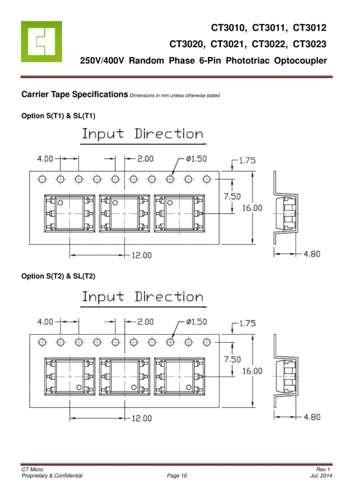 CT3021 datasheet page 10