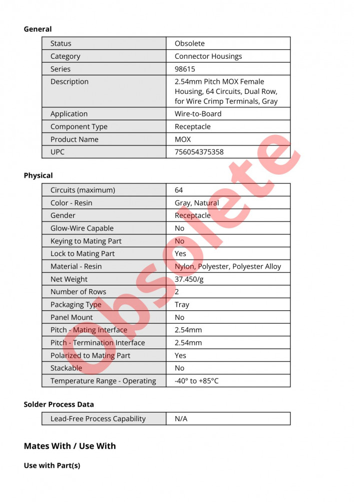 MOLEX 986151002 document image 2