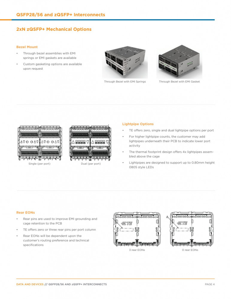 TE QSFP28/56 documentation page 4