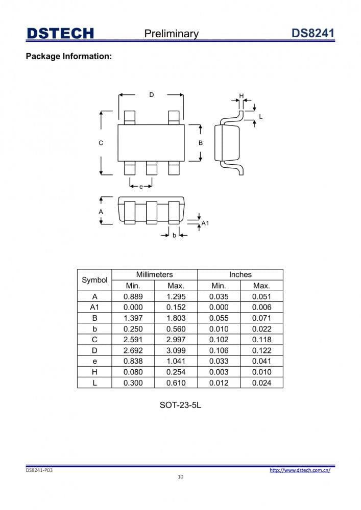 DS8241 datasheet page 10