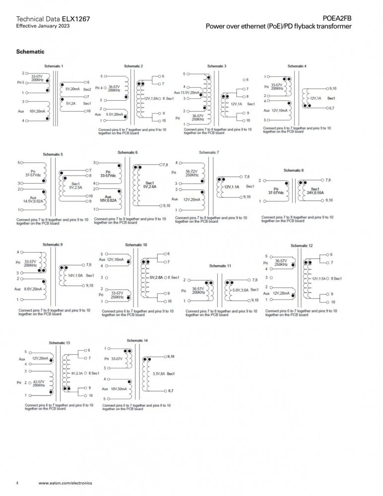 POEA2FB datasheet page 4