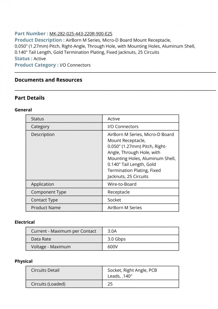 Technical document image 1 for MK-282-025-443-220R-900-E2S