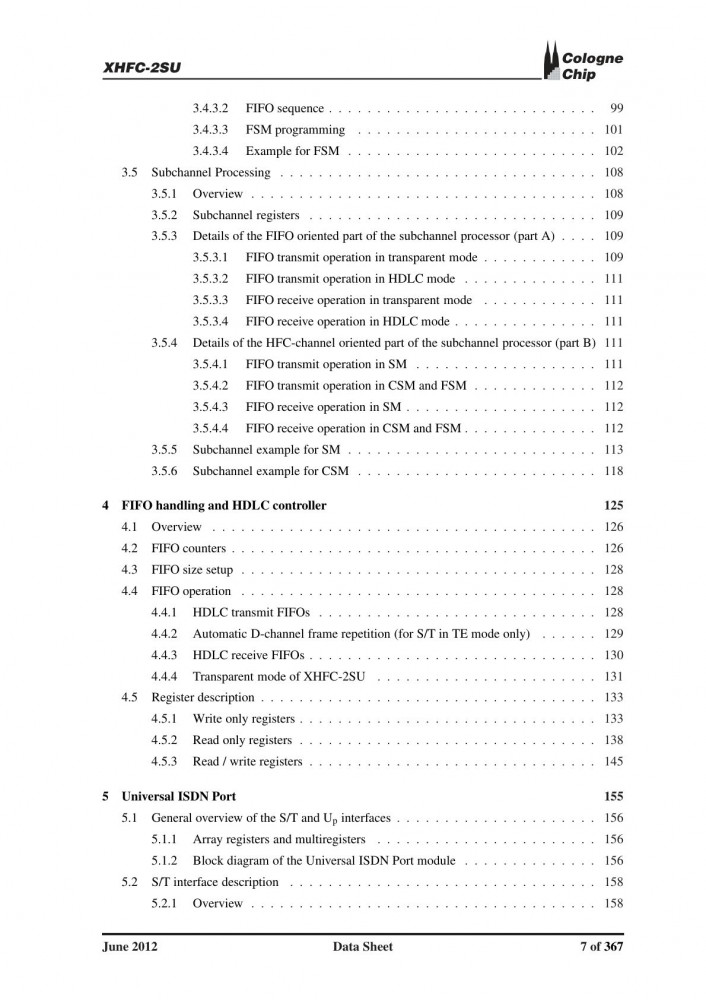 XHFC-2SU datasheet page image 7