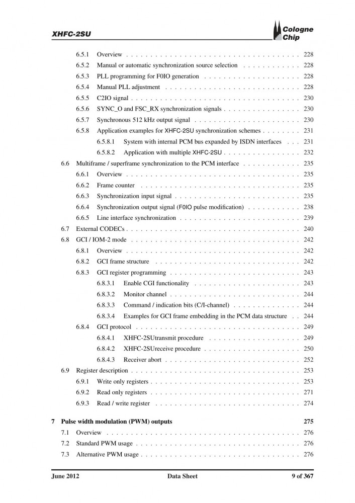XHFC-2SU datasheet page image 9