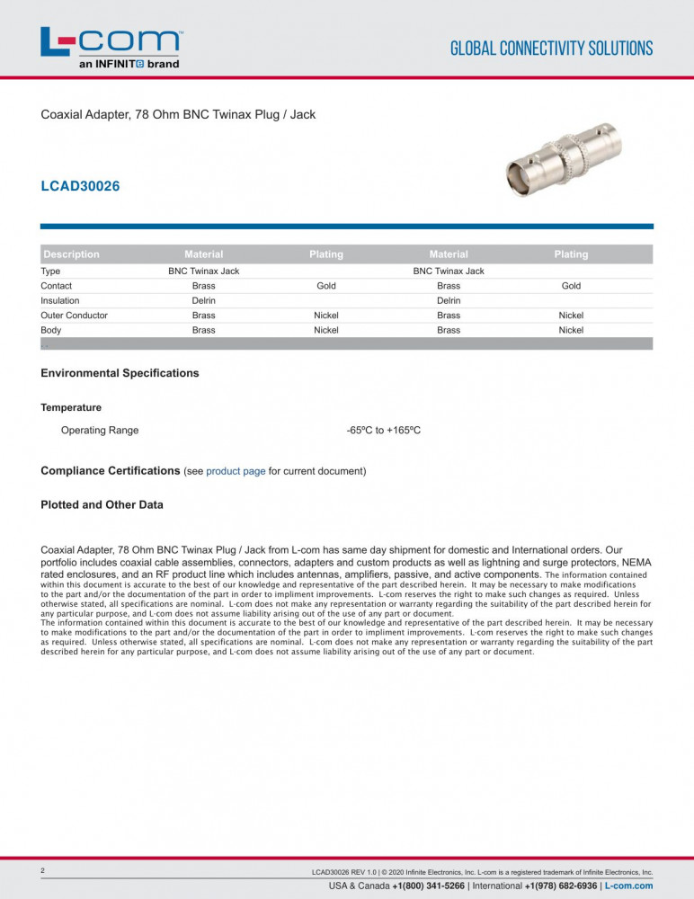 LCAD30026 technical document page 2