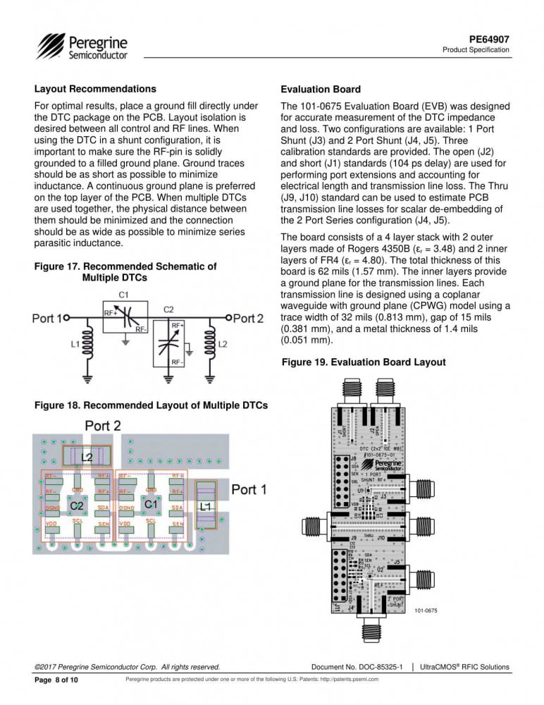 PE64907B-Z datasheet page 8