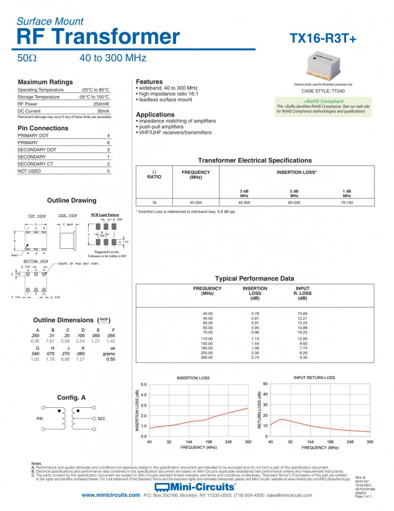 TX16-R3T+ product documentation page