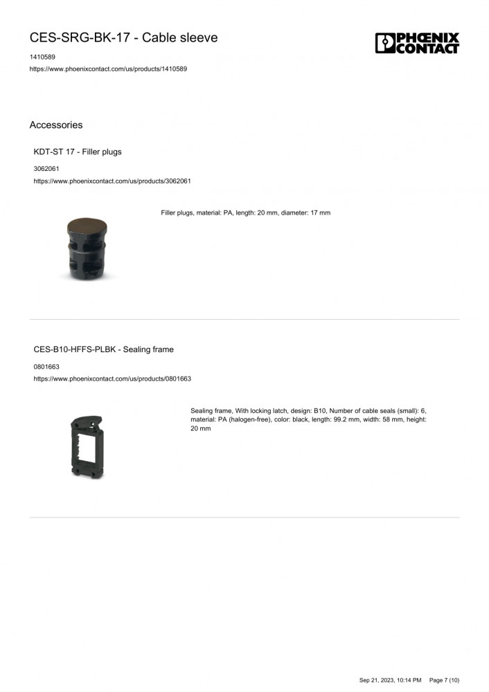 Phoenix Contact 1410589 document page 7