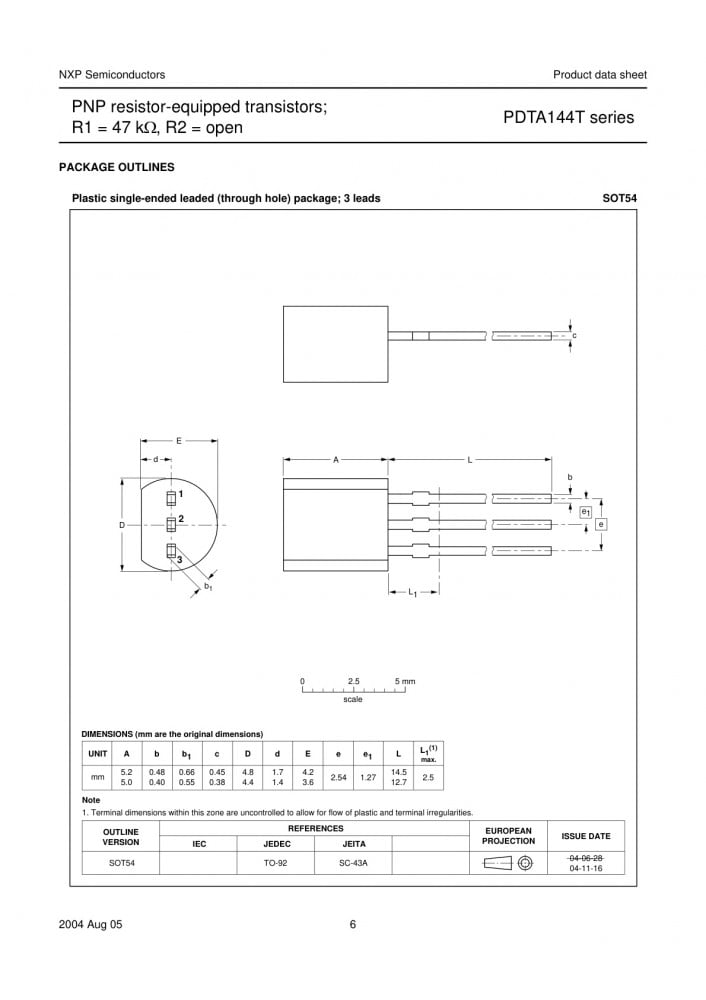 PDTA144T datasheet page 7